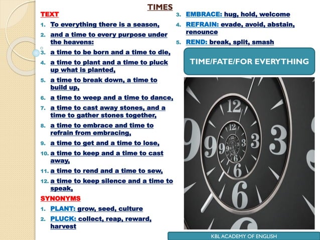 TIMES POEM | PPT