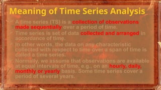 Time Series Analysis - Meaning, Definition, Components and Application ...