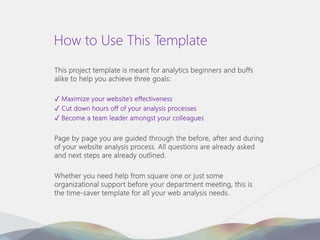 Time saver project template | PPT
