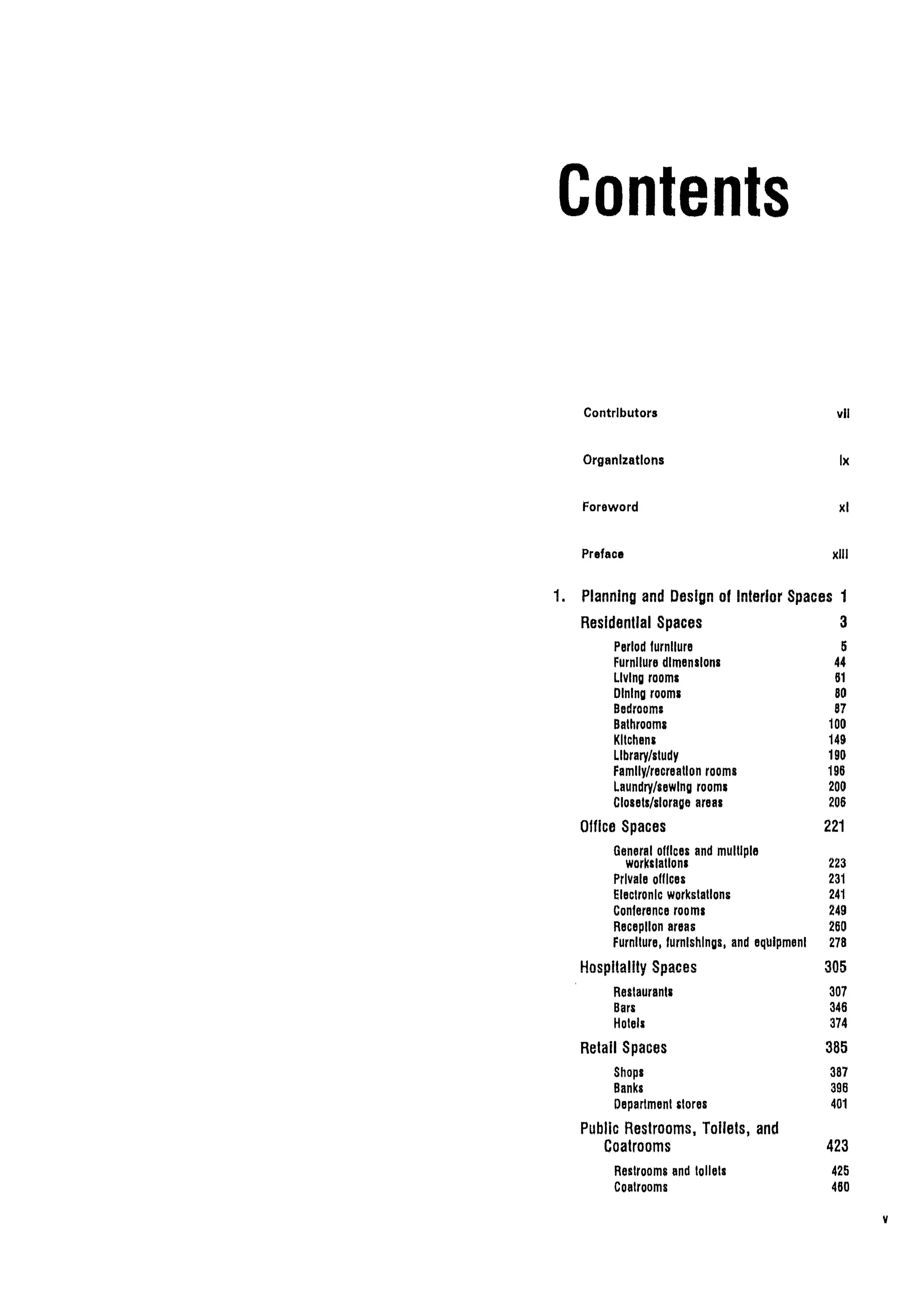 Time saver standards for interior design | PDF