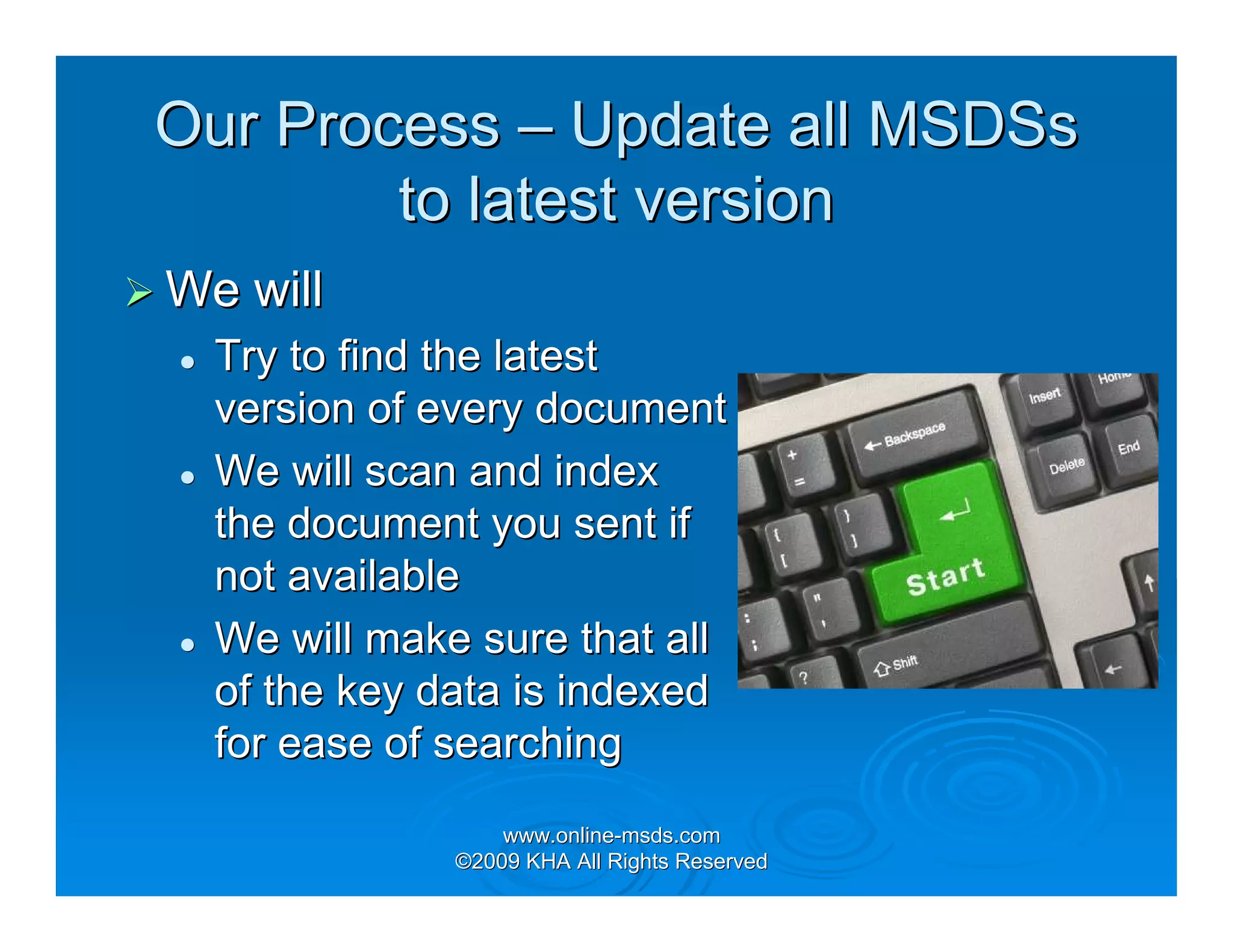 OSHA Right-To-Know MSDS Compliance Made Easy | PDF