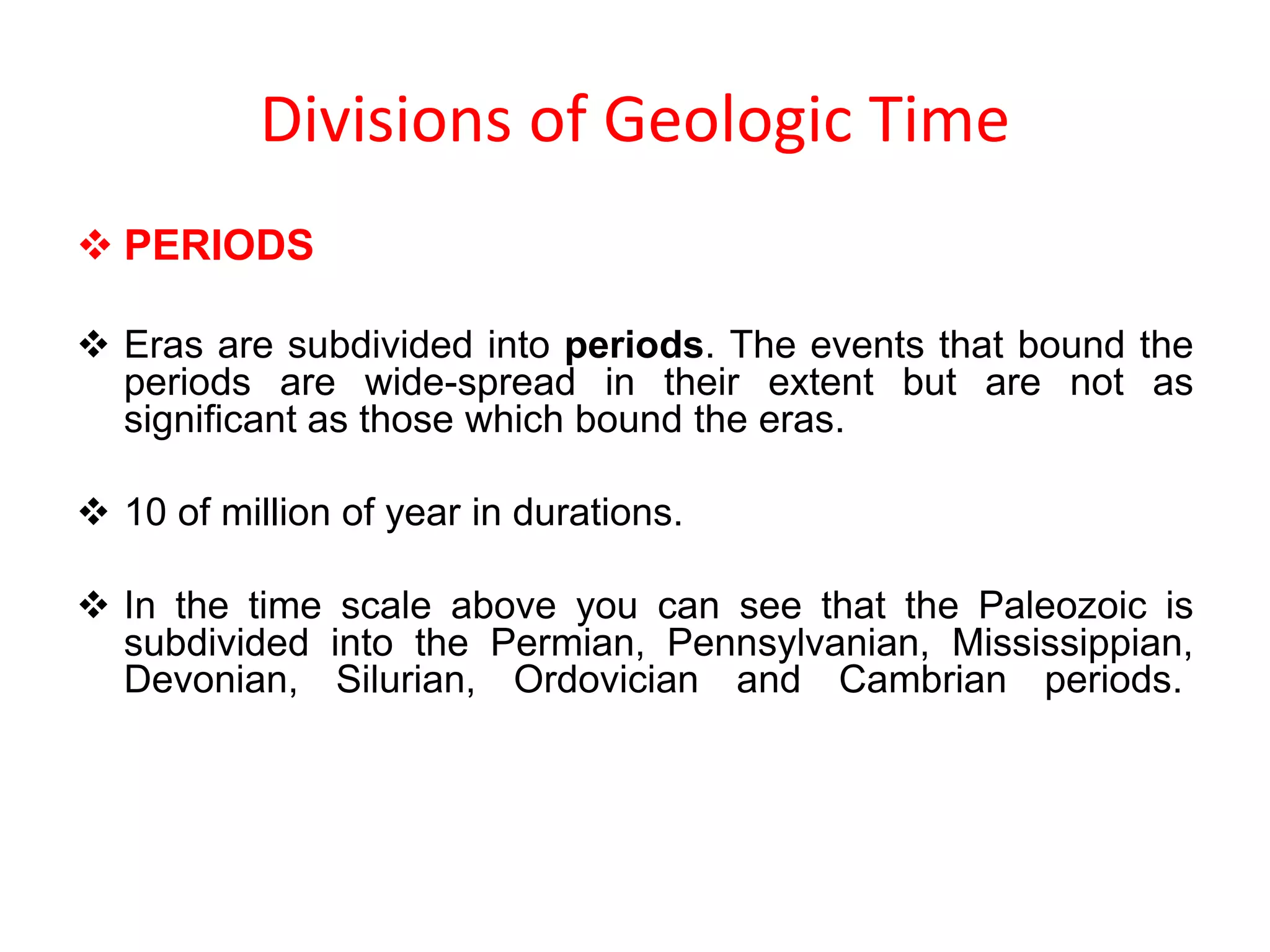Geology Time Scale | PPTX