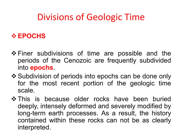 Geology Time Scale | PPT