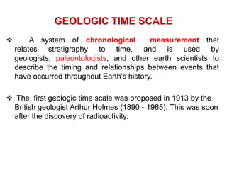 Geology Time Scale | PPTX