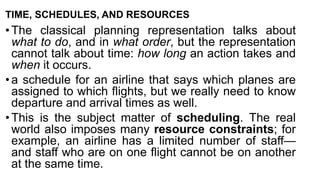 Time, Schedules, and Resources in Artificial Intelligence.pptx