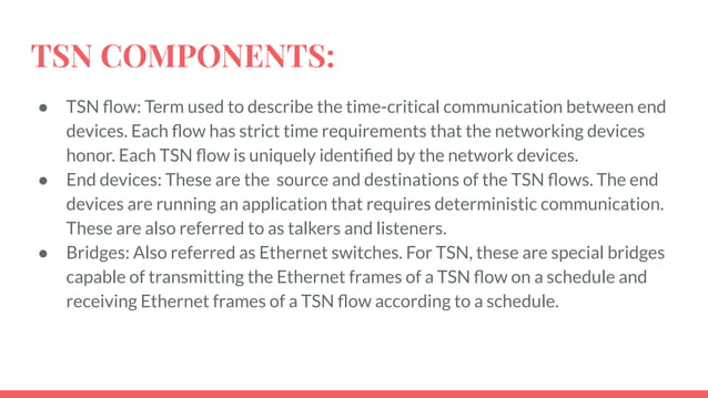 Time sensitive technology (PDF) | PPT Time sensitive technology (PDF) | PPT