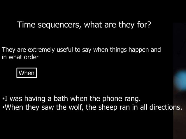 Time sequencers | PPT