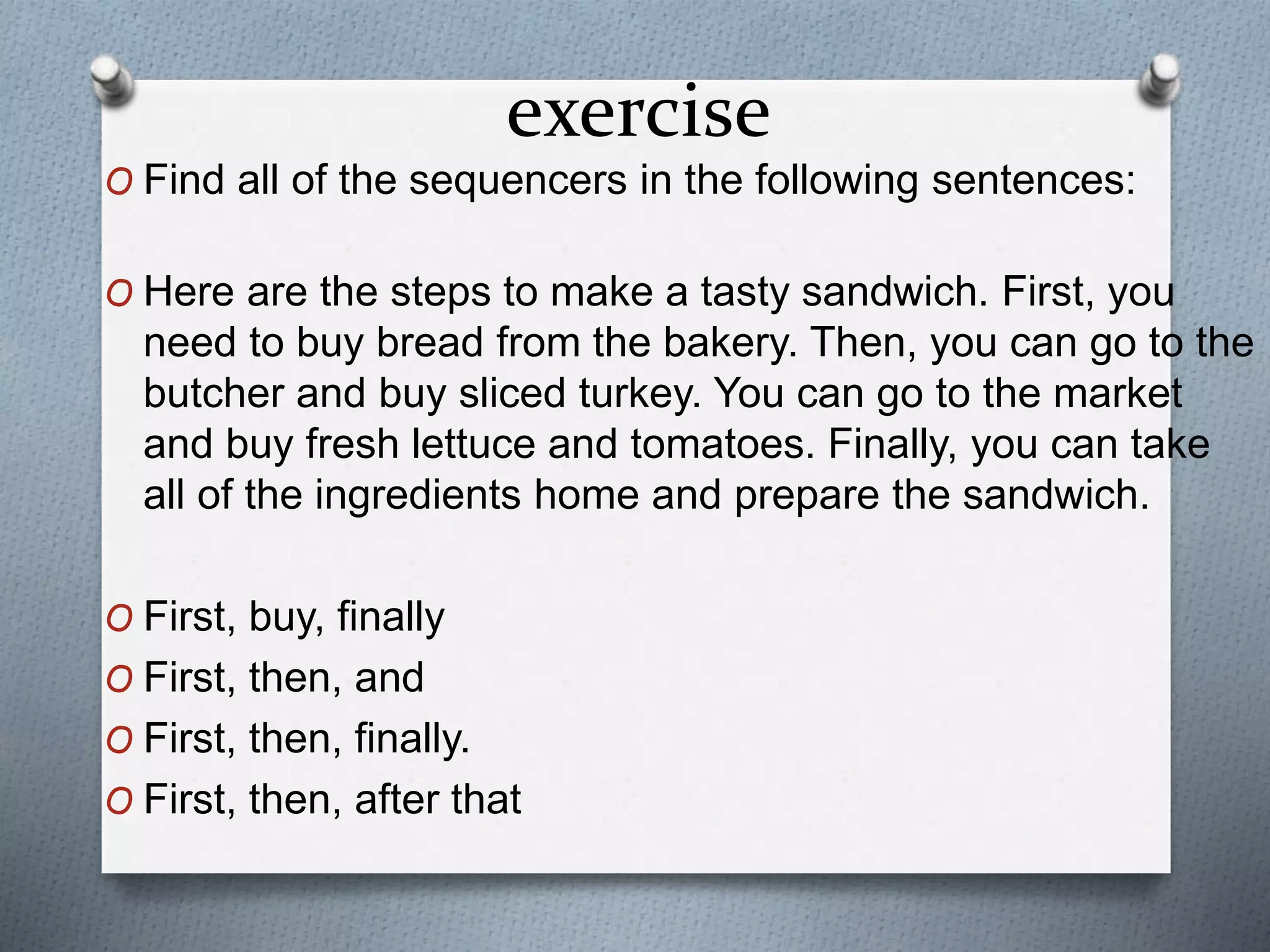 Time sequencers and connectors | PPTX