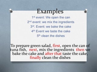 Time sequencers and connectors | PPTX