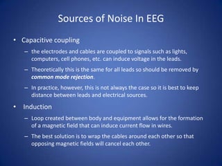 Introduction to EEG: Instrument and Acquisition | PPTX