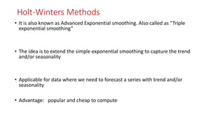 Time series | PPT | Free Download