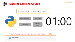 Time Series Forecasting In Python | PPTX