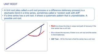 Time Series - Auto Regressive Models | PPTX
