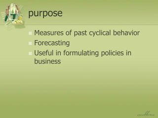 time series analysis | PPTX