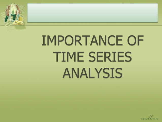 time series analysis | PPTX | Factual | Genres