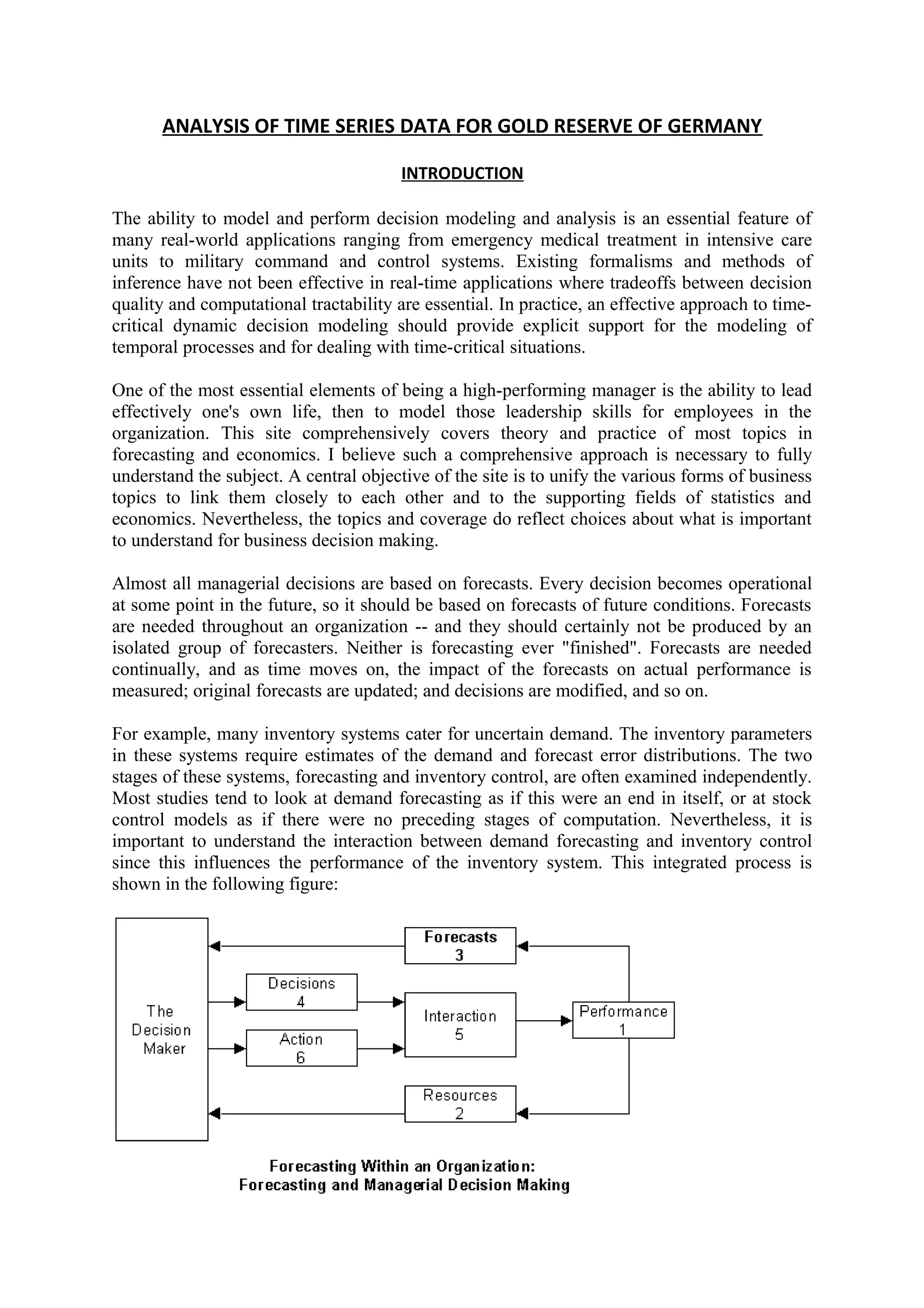 Time series analysis | DOC