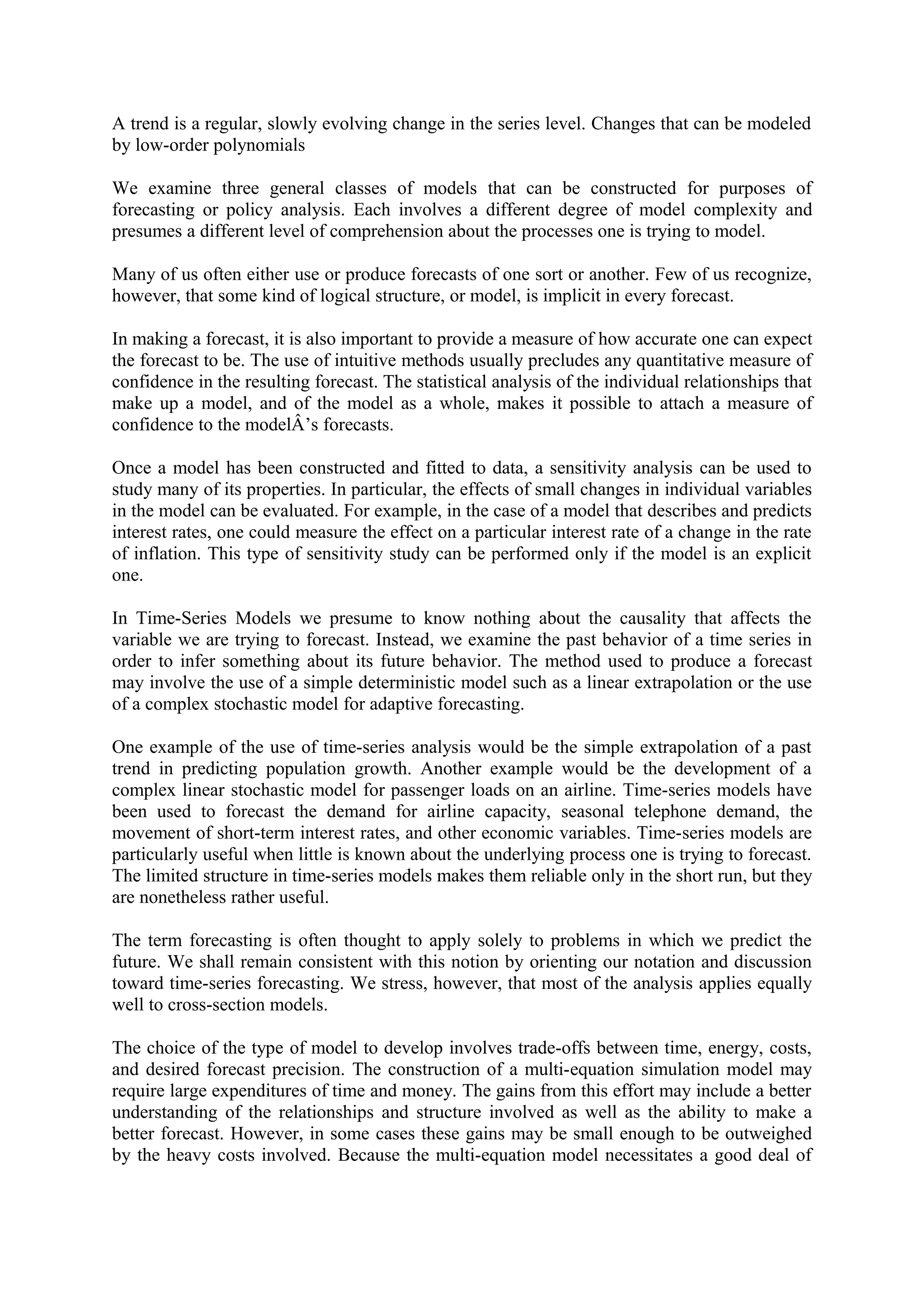 Time series analysis | DOC