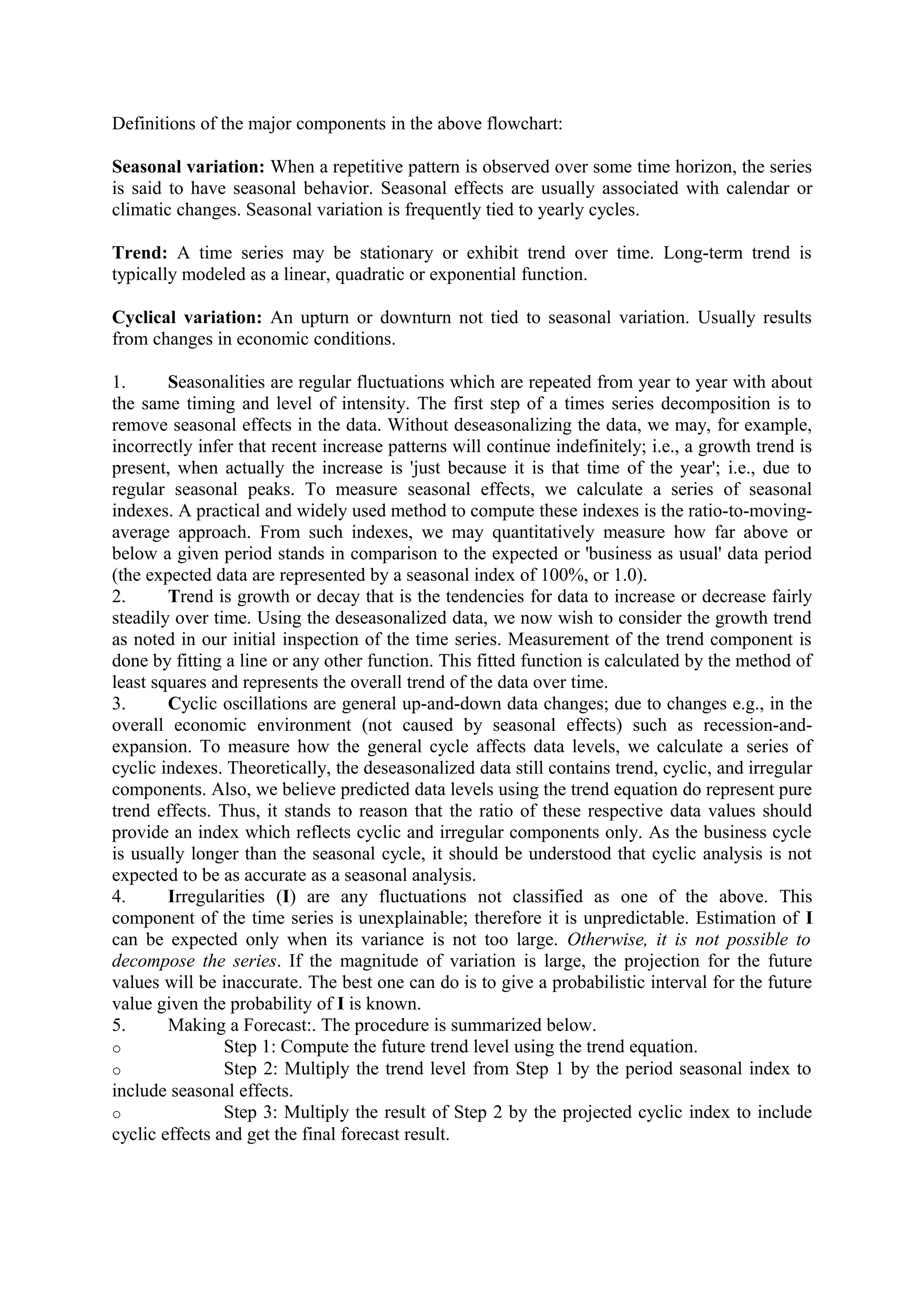 Time series analysis | DOC