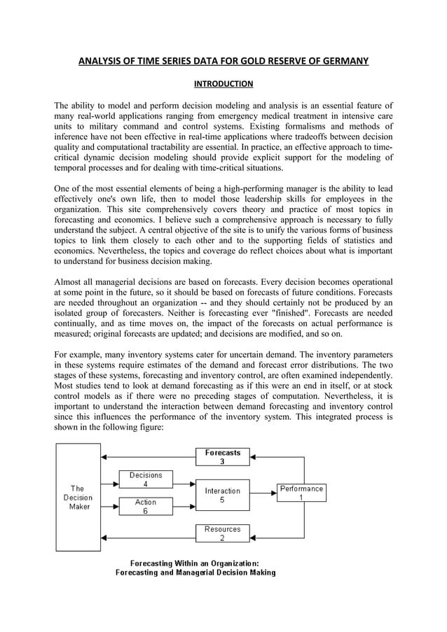 Time series analysis | PDF