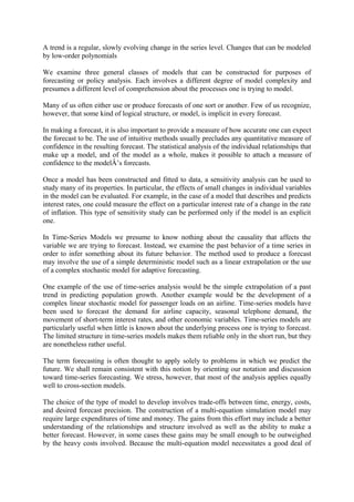 Time series analysis | DOC