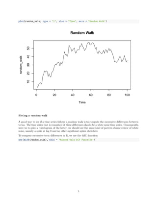 Time Series Analysis with R | PDF