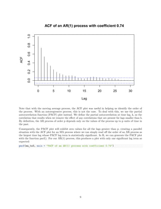 Time Series Analysis with R | PDF