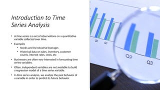 timeseries_analysis.pptx a unique approach to solve the time related data | PPT
