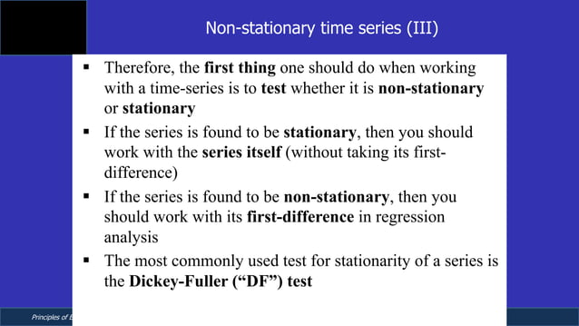 Time series analysis- Part 2 | PDF