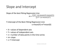 Time series and forecasting | PPTX