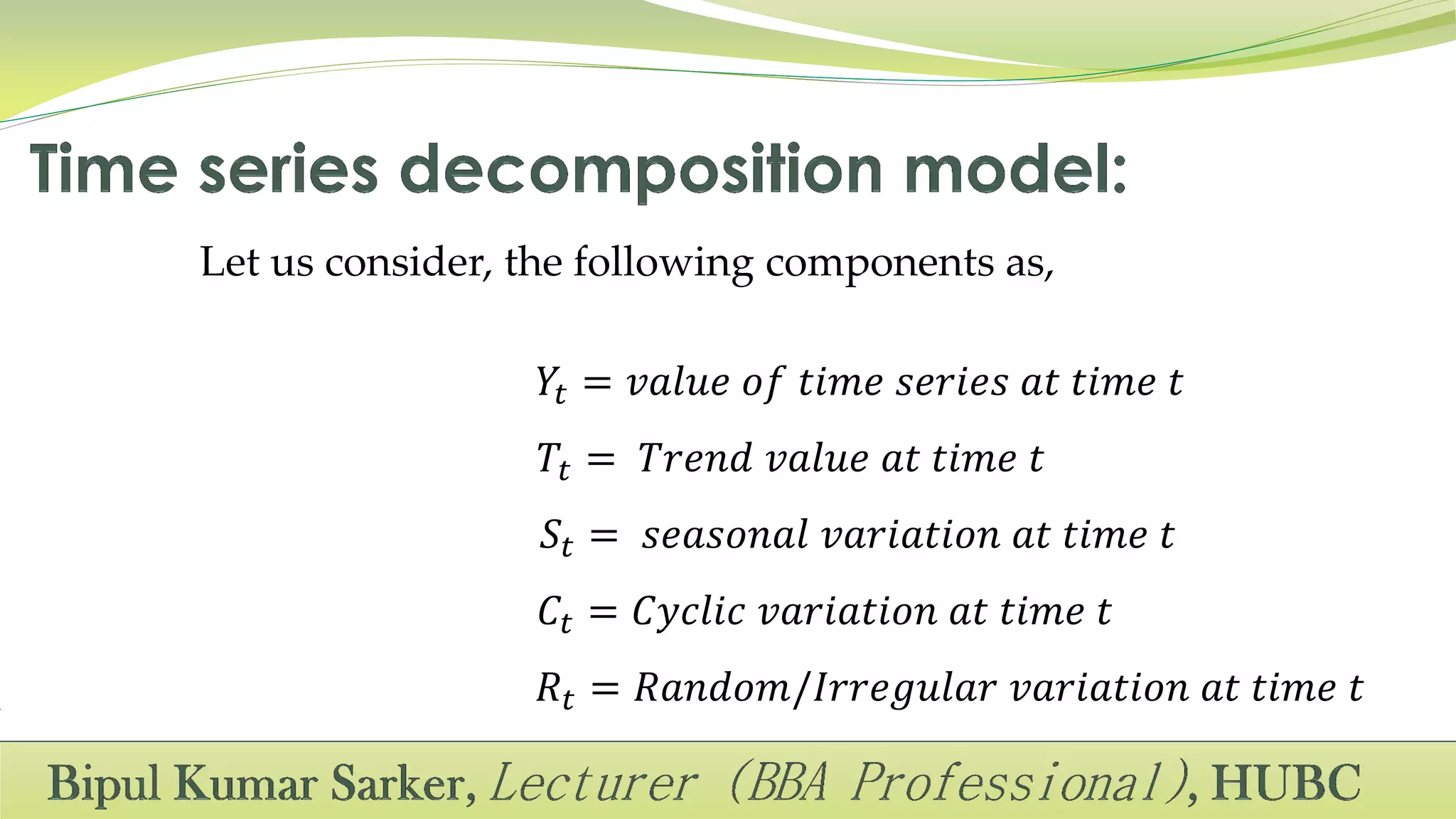 Time series Analysis | PDF