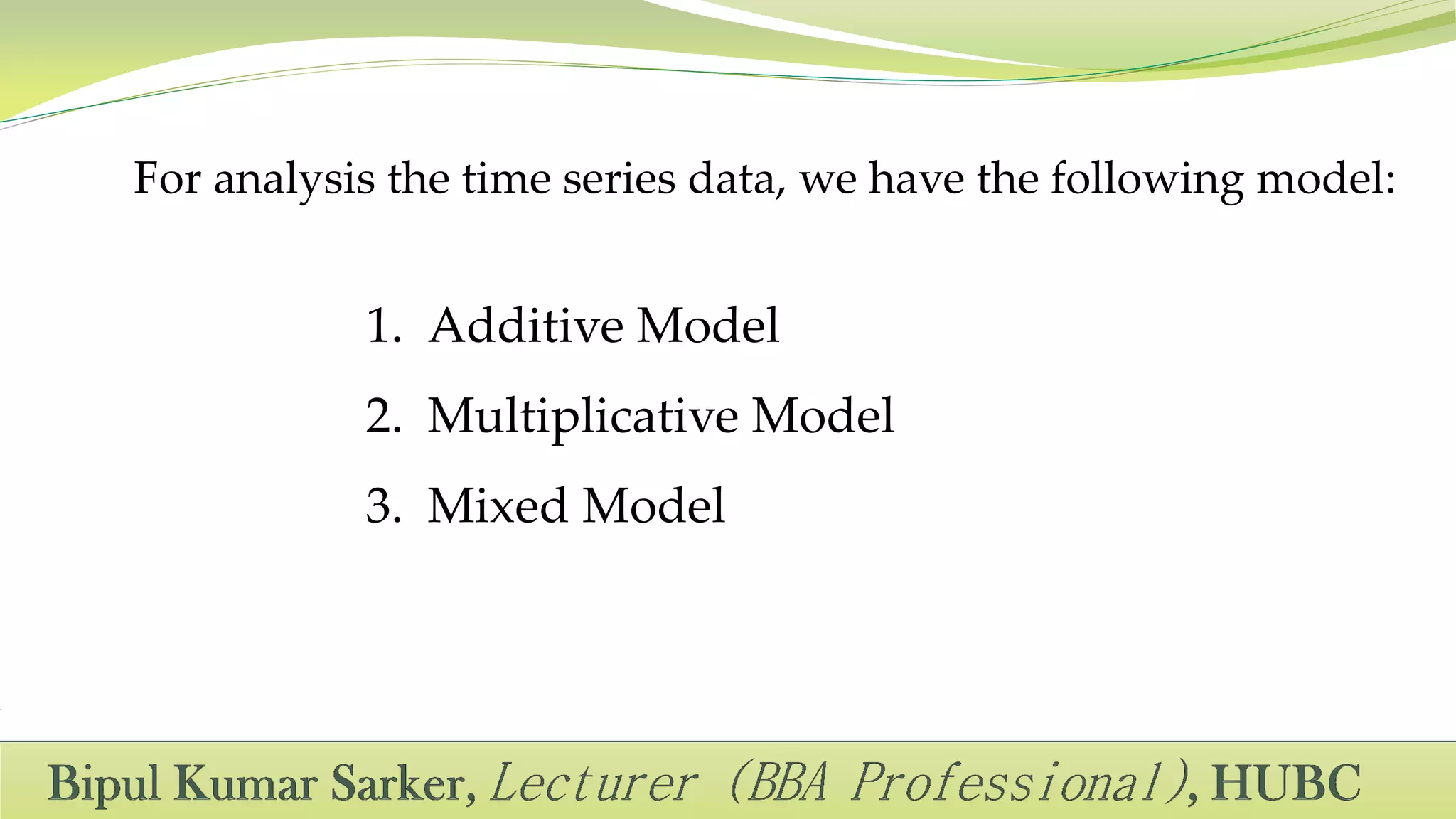 Time series Analysis | PDF