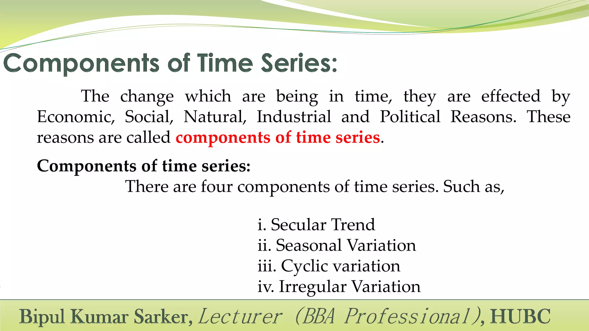 Time series Analysis | PDF