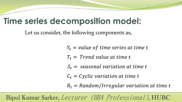 Time series Analysis | PDF
