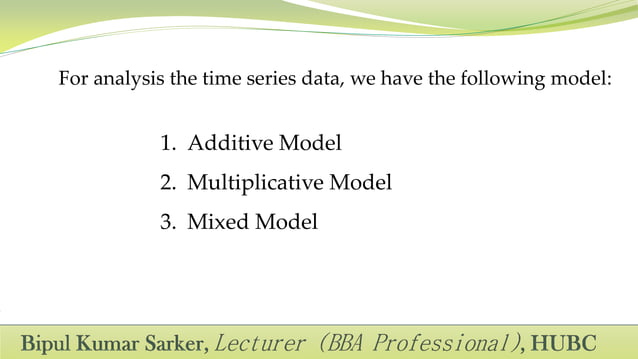 Time series Analysis | PDF