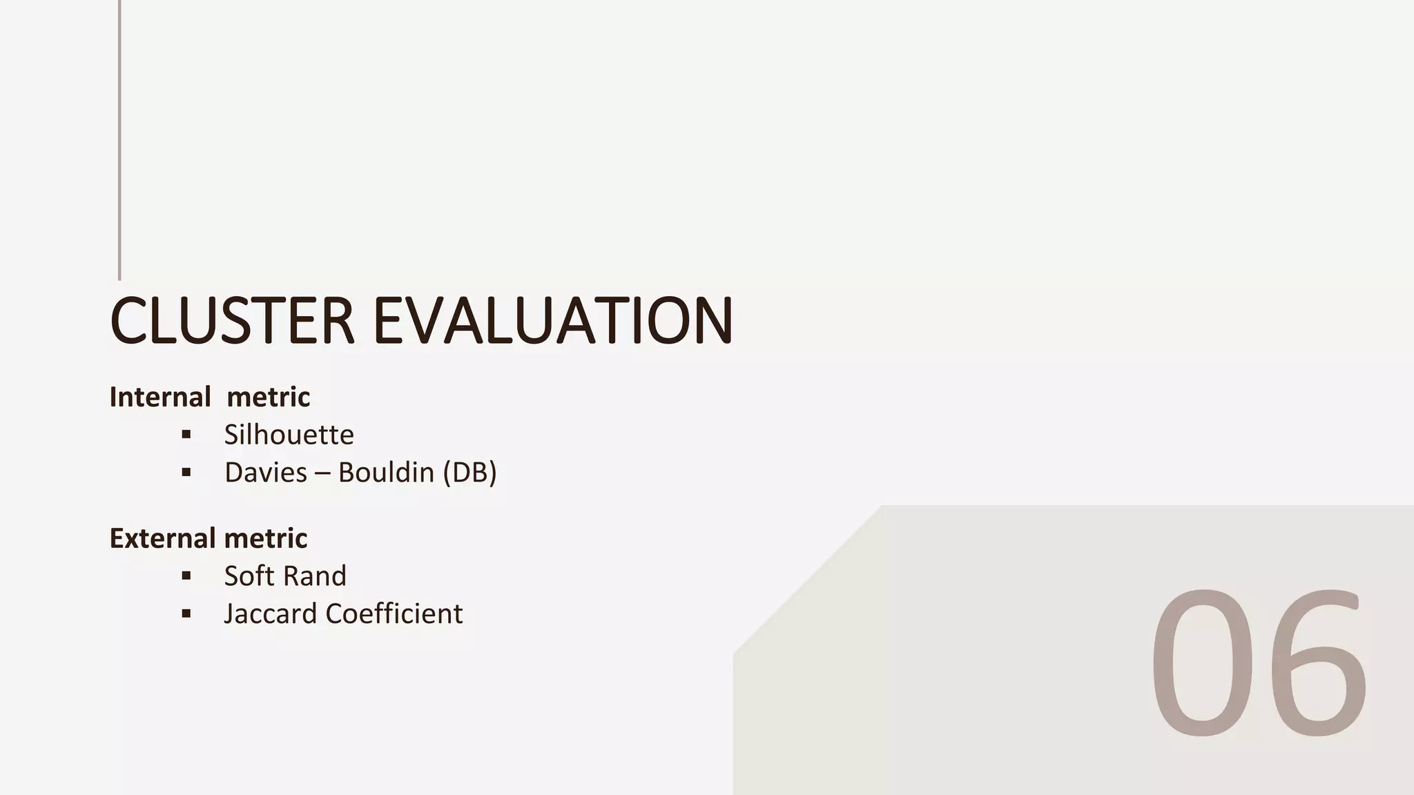 Time series clustering presentation | PPTX
