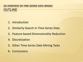 Time series data mining techniques | PPTX