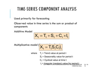 Time series decomposition | ECON403 | PDF