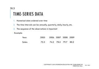 Time series decomposition | ECON403 | PDF