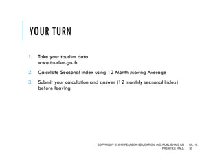 Time series decomposition | ECON403 | PDF