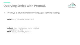Time series denver an introduction to prometheus | PPT