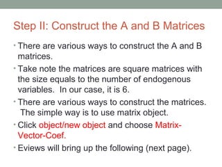 Structural VAR: the AB model | PPT