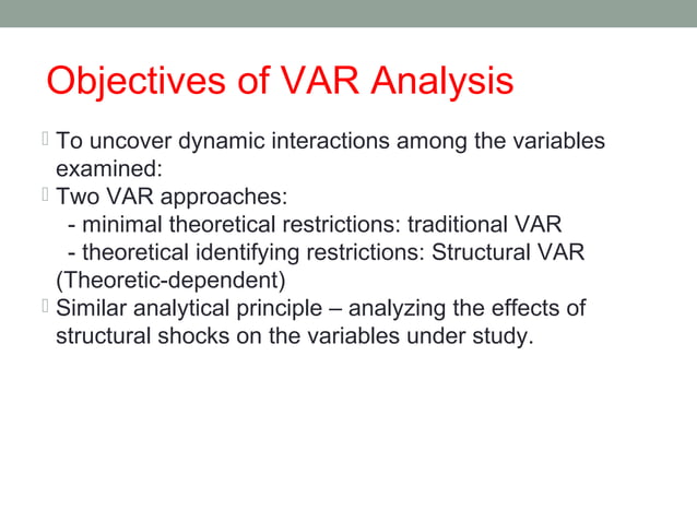 Structural VAR: the AB model | PPT