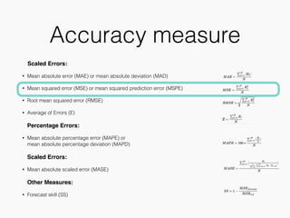 Adaptive short term forecasting | PPT