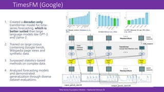 Time Series Foundation Models - current state and future directions | PPTX