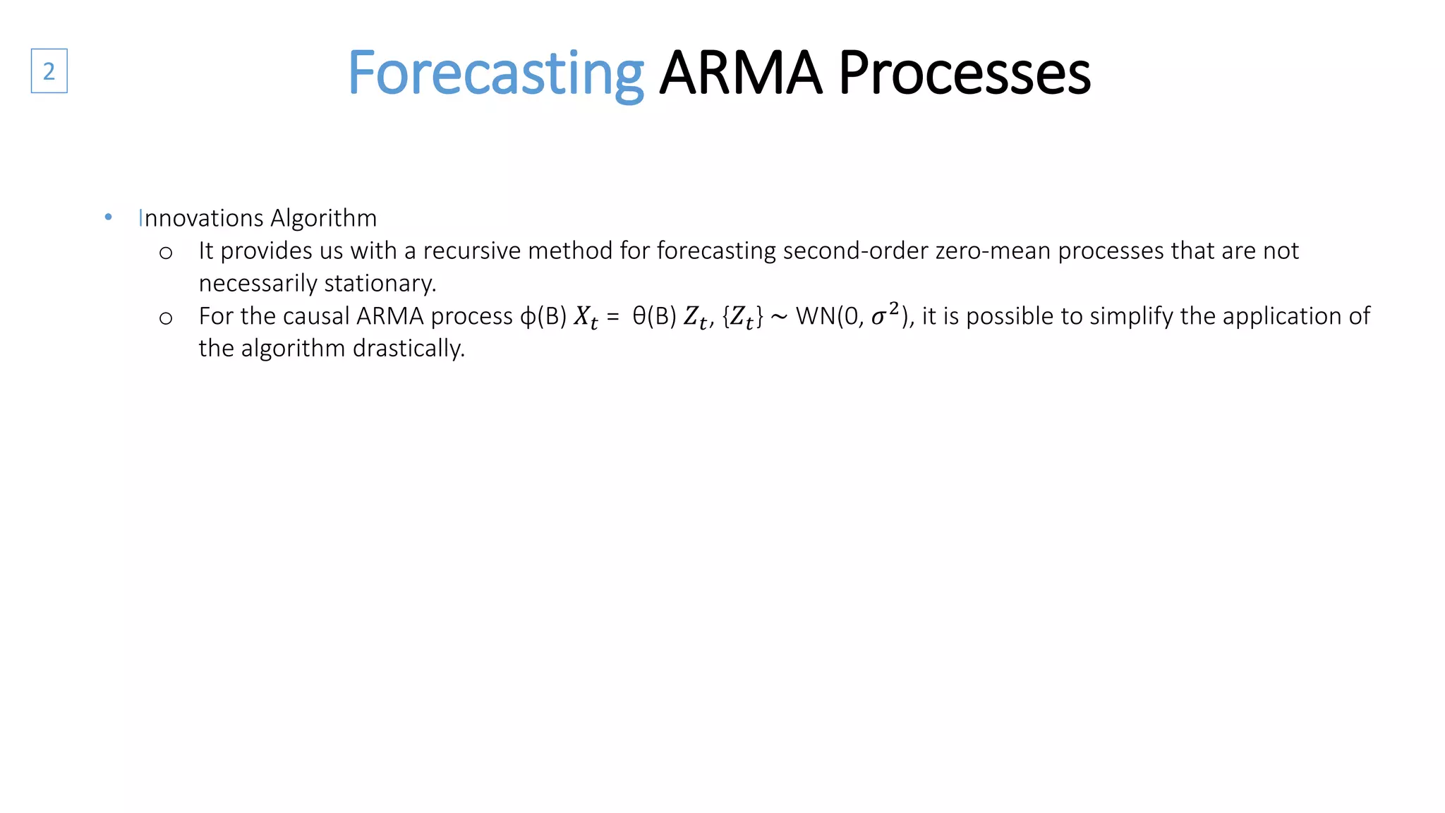 Time series Modelling Basics | PPTX