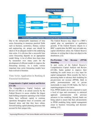 Time series models with discrete wavelet transform | PDF
