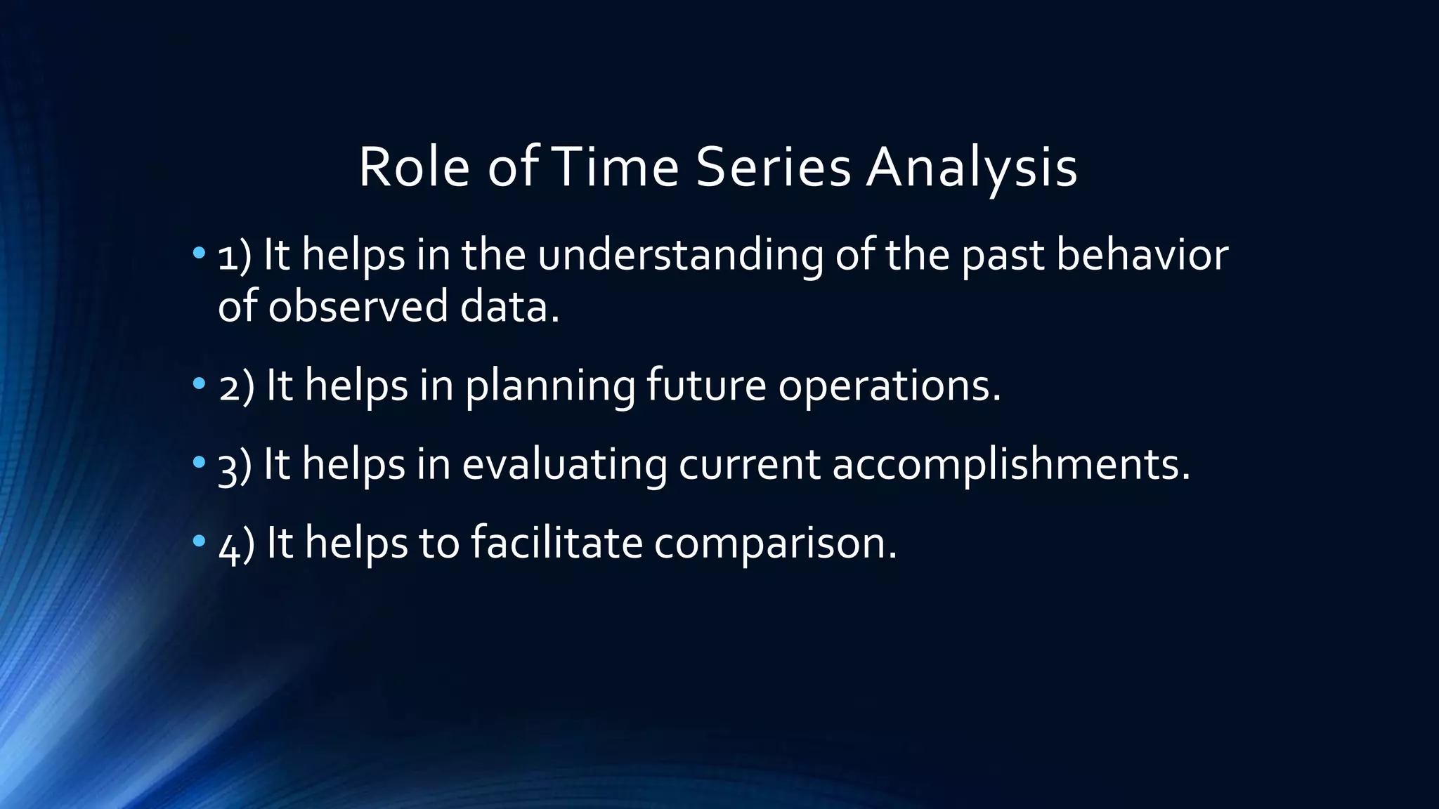 Time Series Analysis (Business Statistics Tutorial ) | PPTX