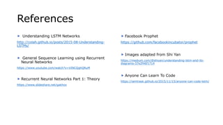 Time series predictions using LSTMs | PPTX