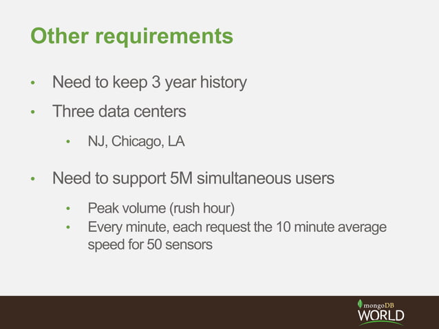 Mongodb For Time Series Data Schema Design Ppt