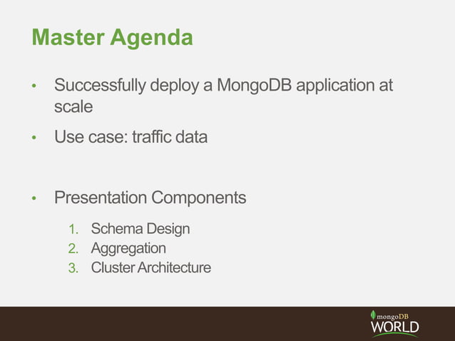 MongoDB for Time Series Data: Schema Design | PPTX